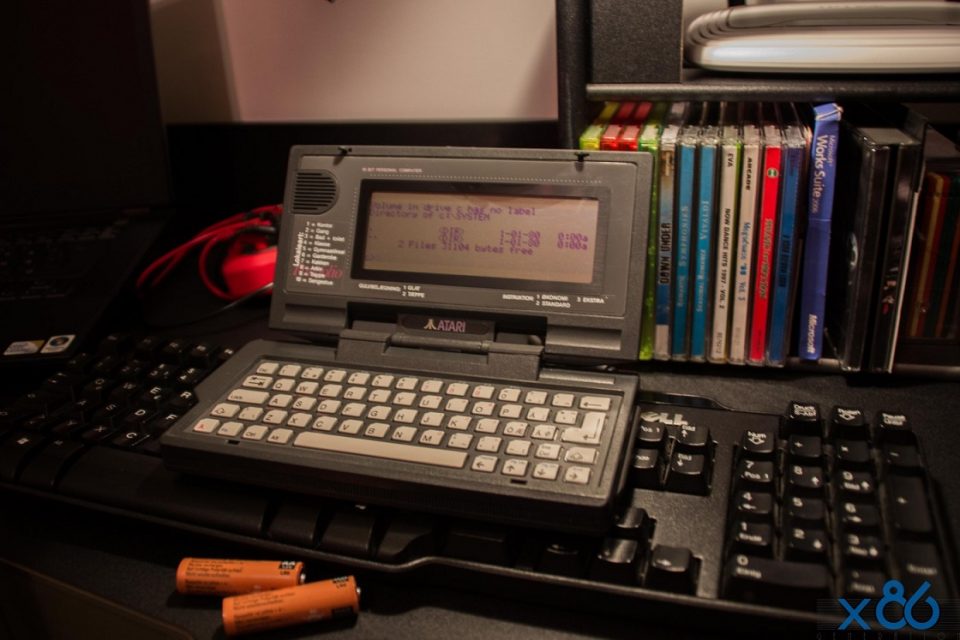 The Atari Portfolio (world’s first palmtop computer)