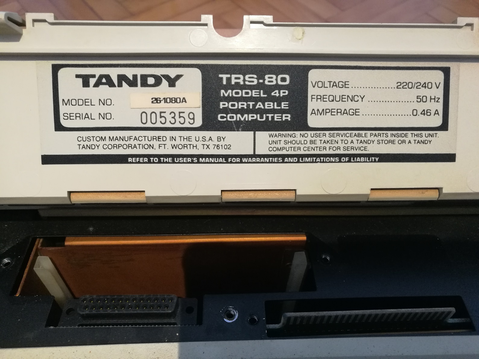 TANDY TRS-80 Model 4P