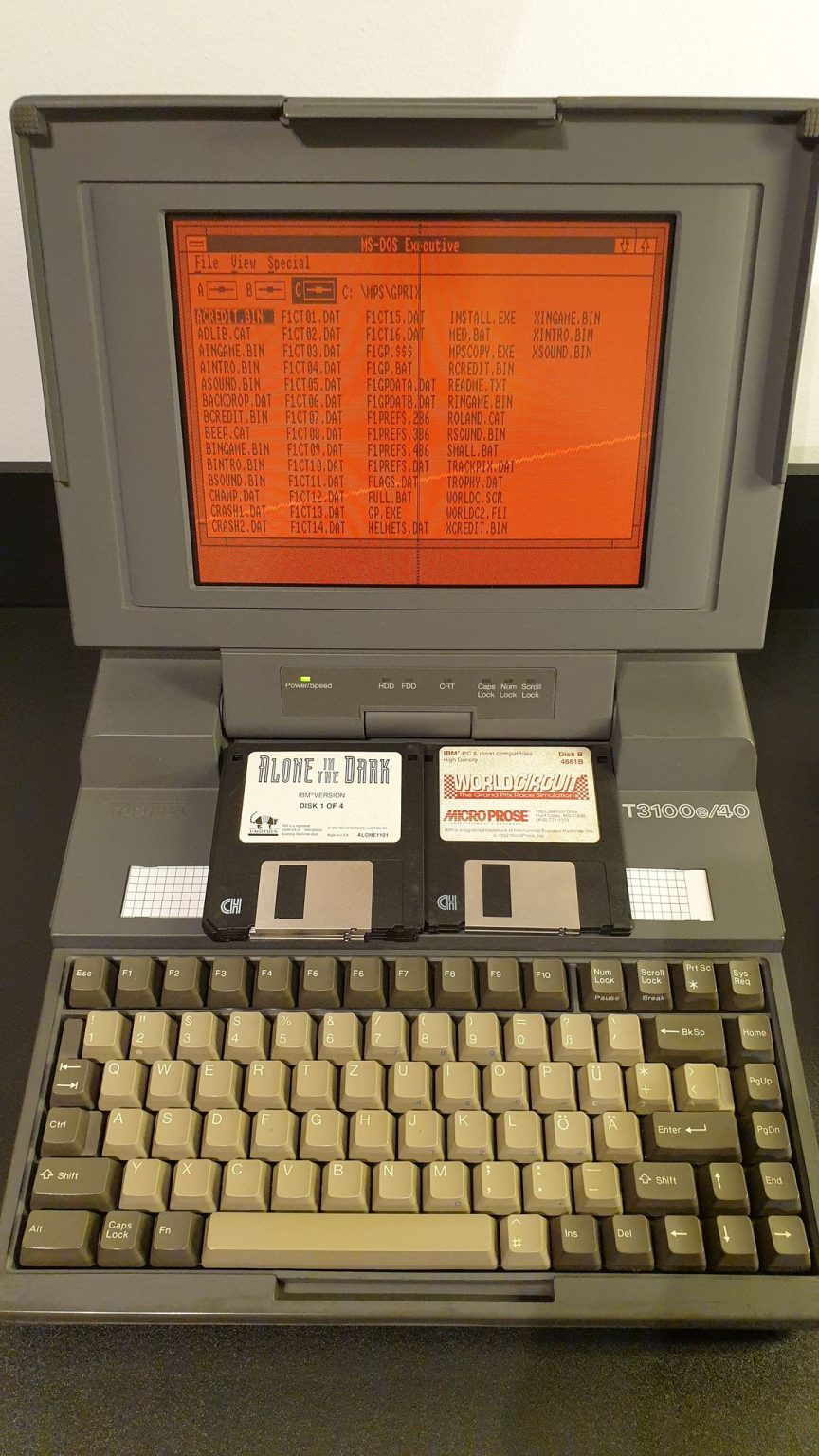 TOSHIBA T3100e Overview, Repairs, Disassembly